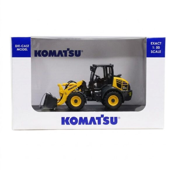Pá Carregadeira de Rodas Komatsu WA100-8 Escala 1:50 Universal Hobbies ...